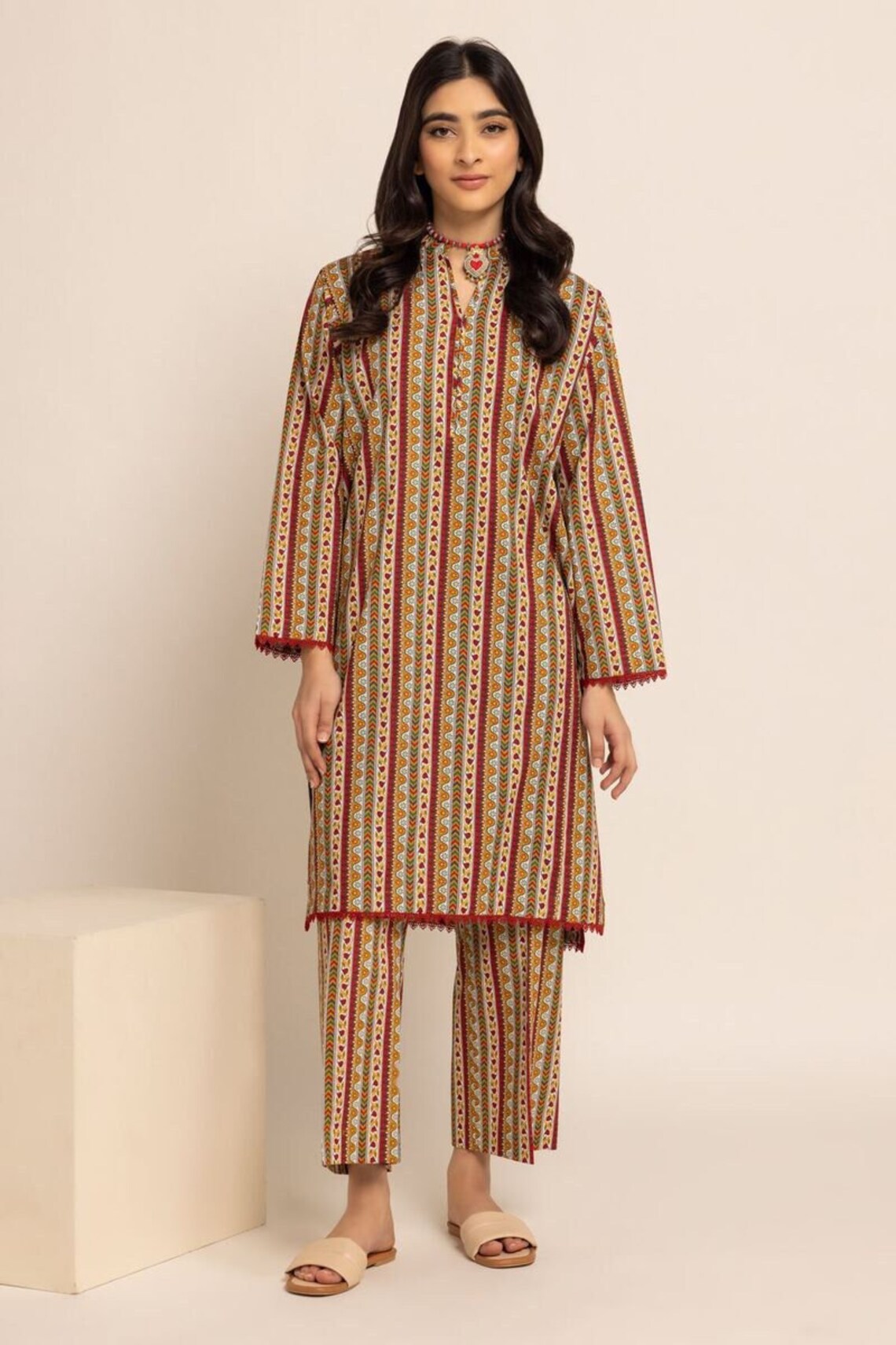 Khaadi Ready to Wear Multicolor Kurti | Summer Kurti Collection ...