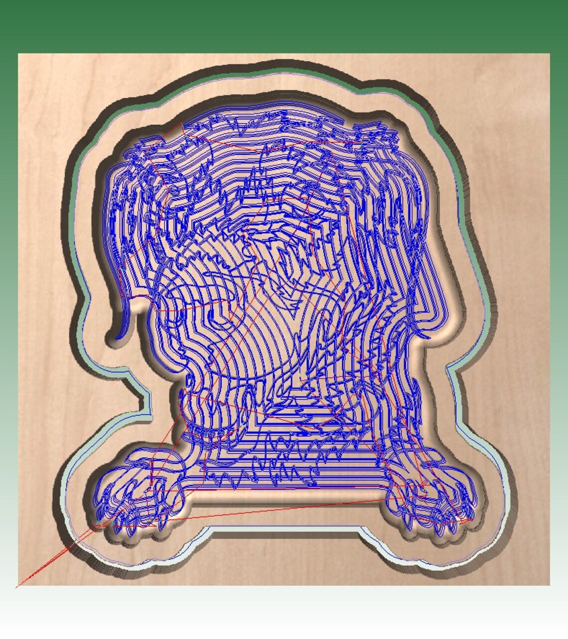 Labrador Retriever Serving Tray 1 Pets Dogs Digital Download Vector ...