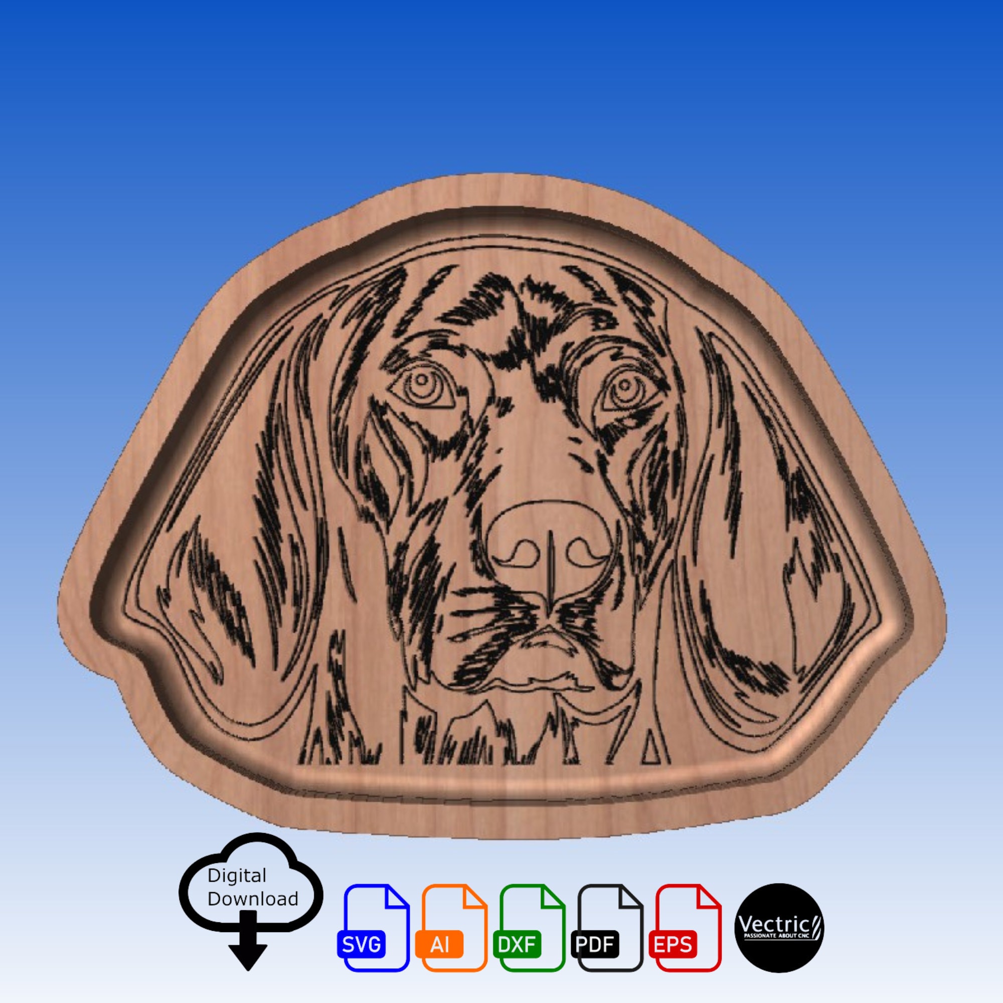 Pointer - Pets - Dogs - Digital Download Vector Files (svg, Dxf, Ai ...