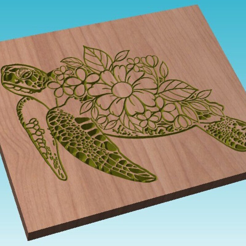 Epoxy Turtle Design - Etsy