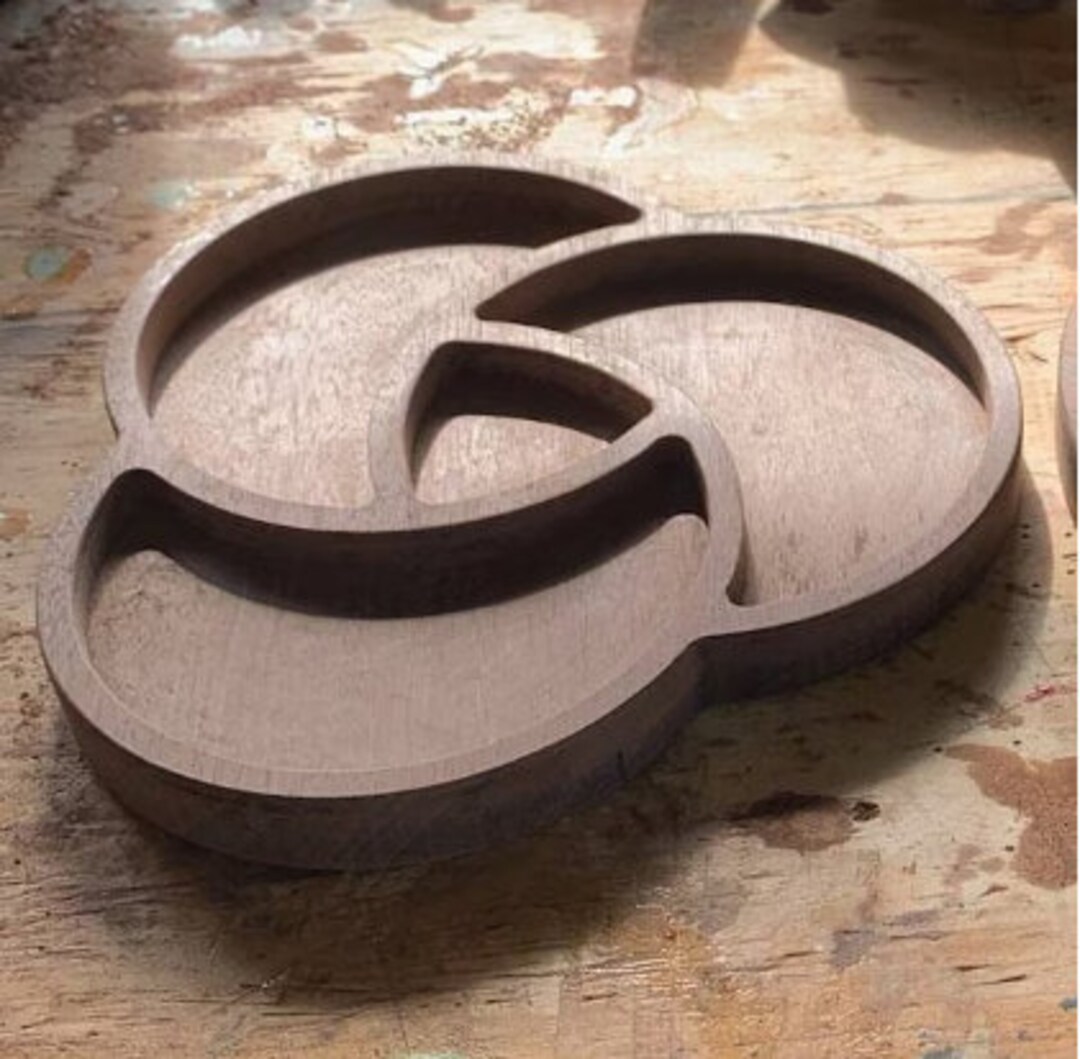 Tri-circle Serving Tray - Digital Download Vector Files (svg, Dxf, Ai ...