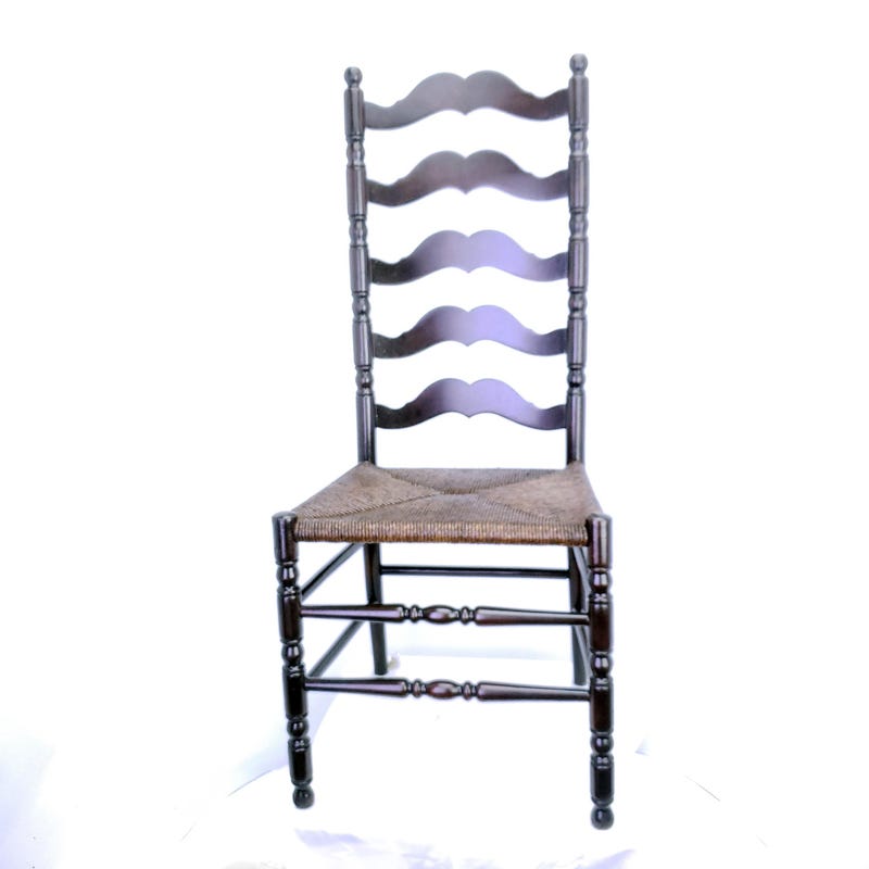 Antique Ladder Back Chairs - Etsy
