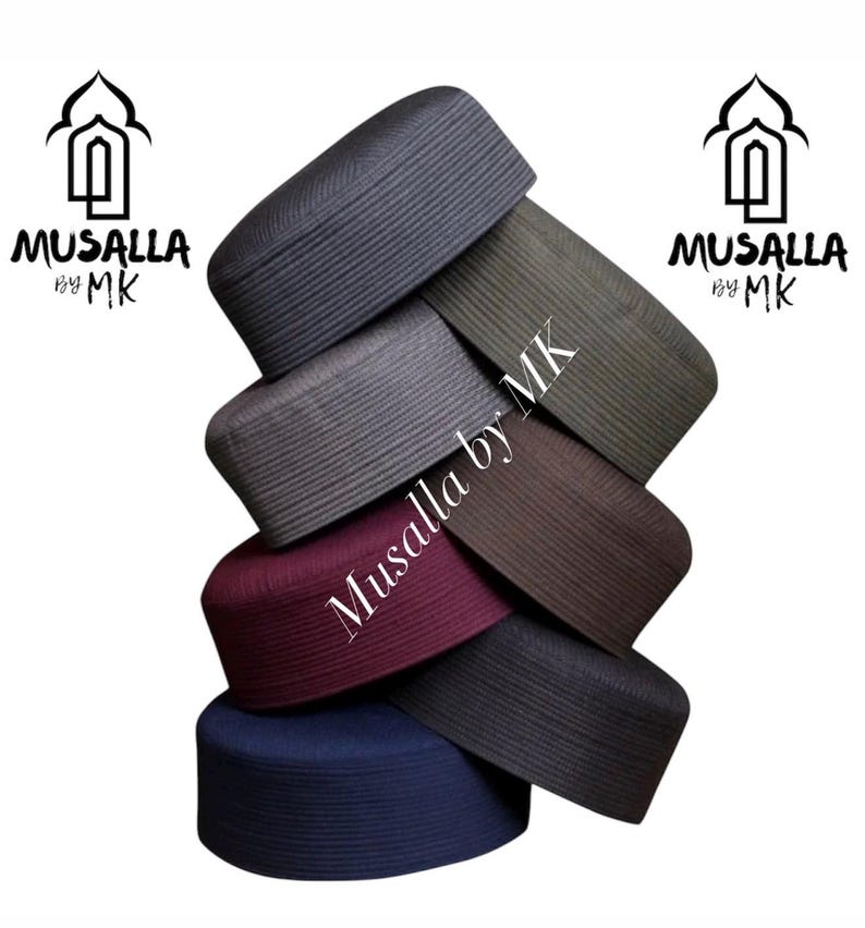 Muslim Men Kufi Prayer Cap Hat/ Islamic Gifts - Etsy