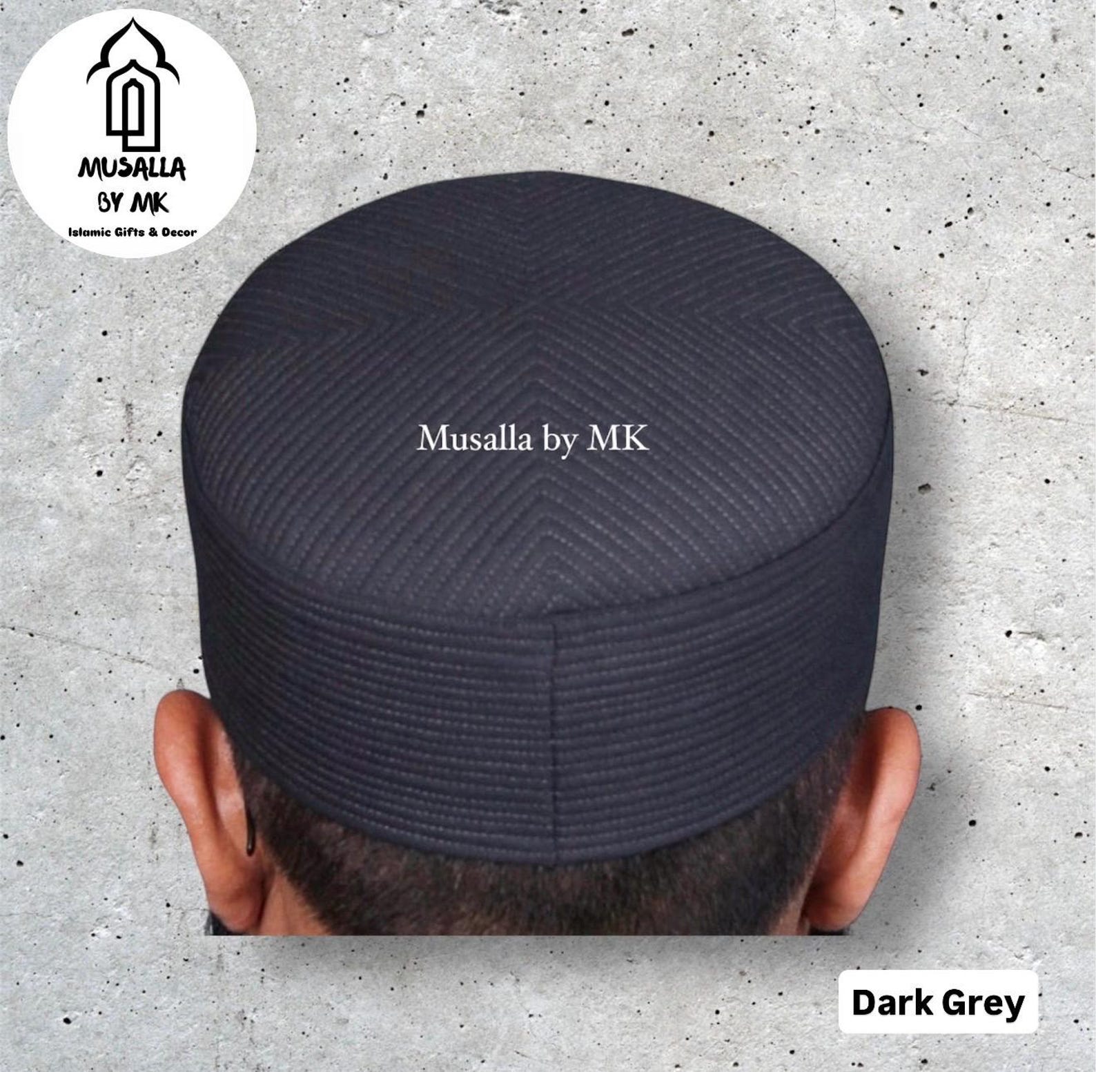Muslim Men Kufi Prayer Cap Hat/ Islamic Gifts - Etsy