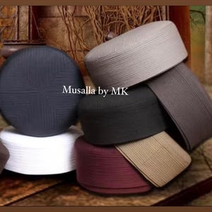Muslim Men Kufi Prayer Cap Hat/ Islamic Gifts - Etsy