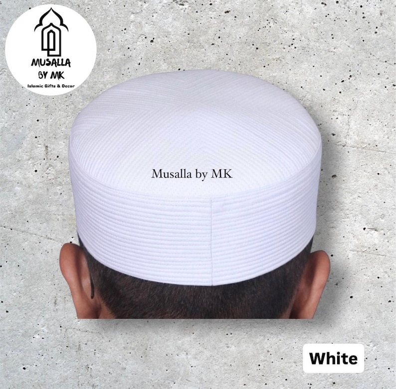 Muslim Men Kufi Prayer Cap Hat/ Islamic Gifts - Etsy