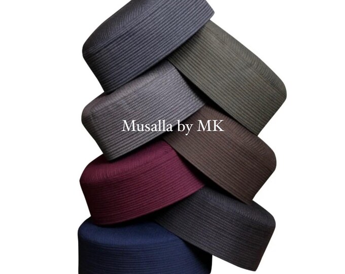 Muslim Men Kufi Prayer Cap Hat/ Islamic Gifts - Etsy