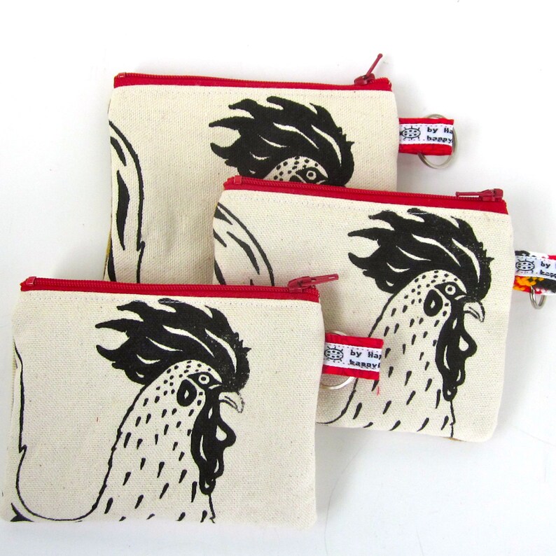 Rooster Change Purse - Etsy