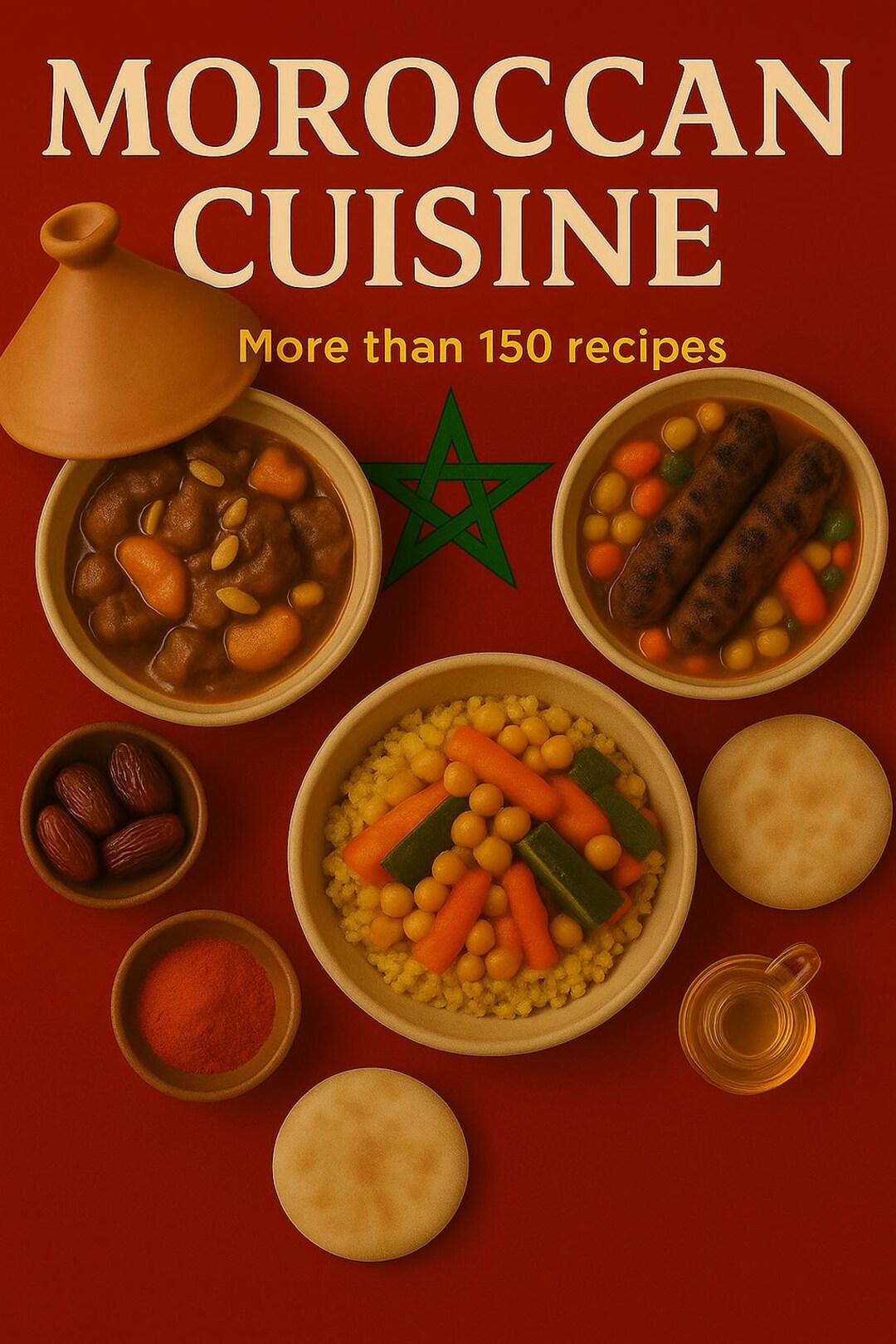 150+ Moroccan Recipes Digital Cookbook PDF | Easy Family Meals ...