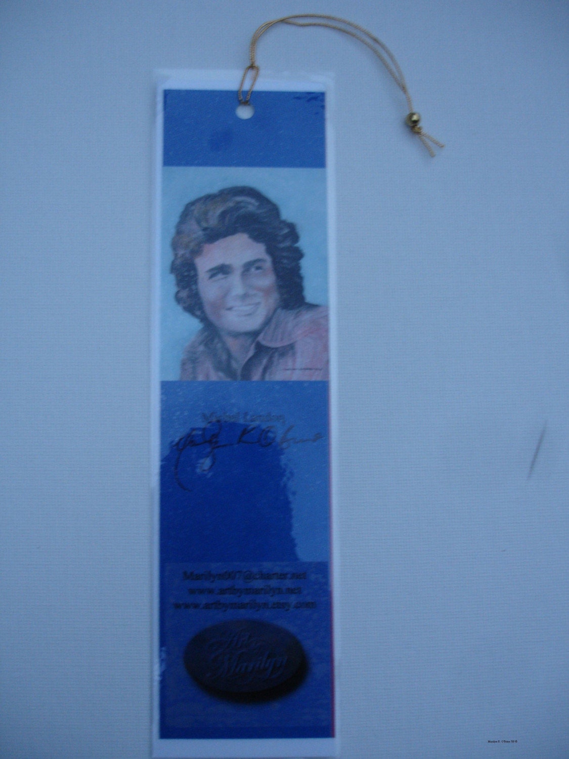Michael Landon Bookmark - Etsy