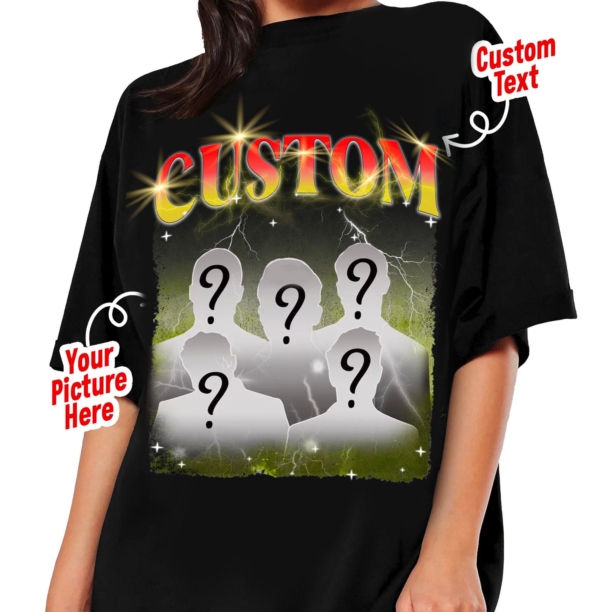Custom Your Own Bootleg Idea Shirt, Custom Your Own Bootleg Tee, Custom ...