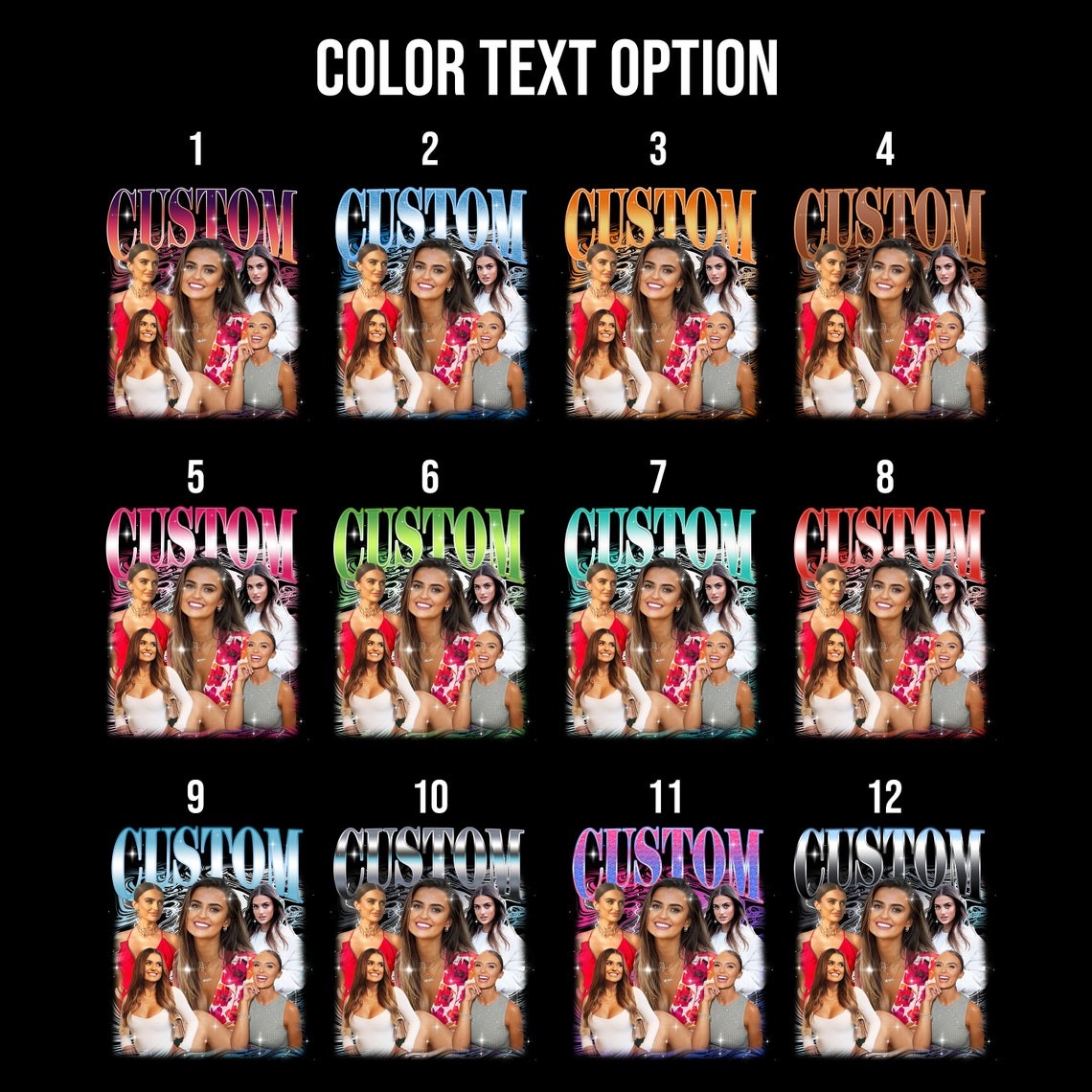 Custom Your Own Bootleg Idea Shirt, Custom Your Own Bootleg Tee, Custom ...