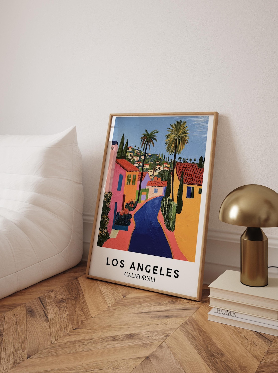 Los Angeles Matisse Style Poster: California Travel Print - Etsy