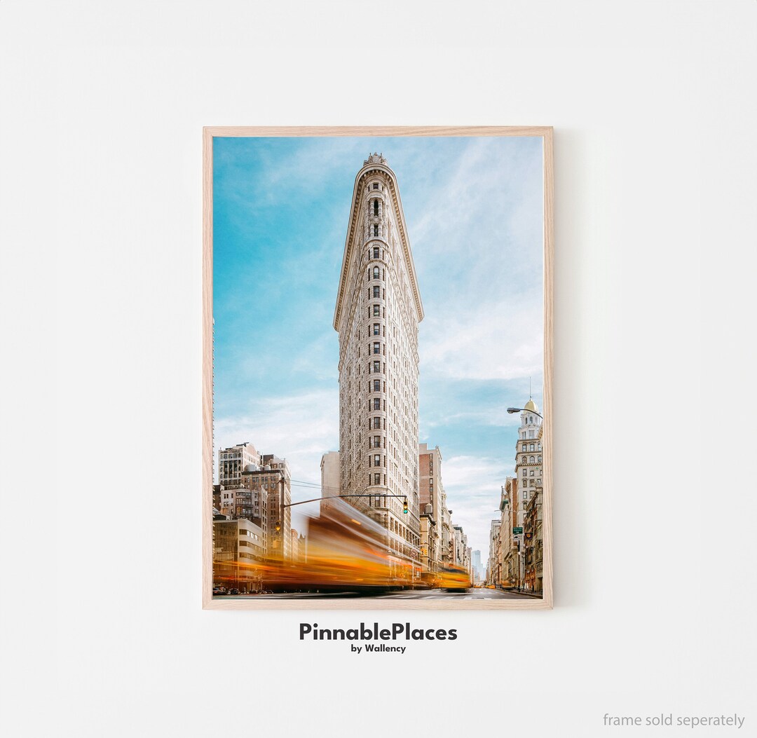 Flatiron Building Art Print, Flatiron Poster, Flatiron Wall Art, New ...