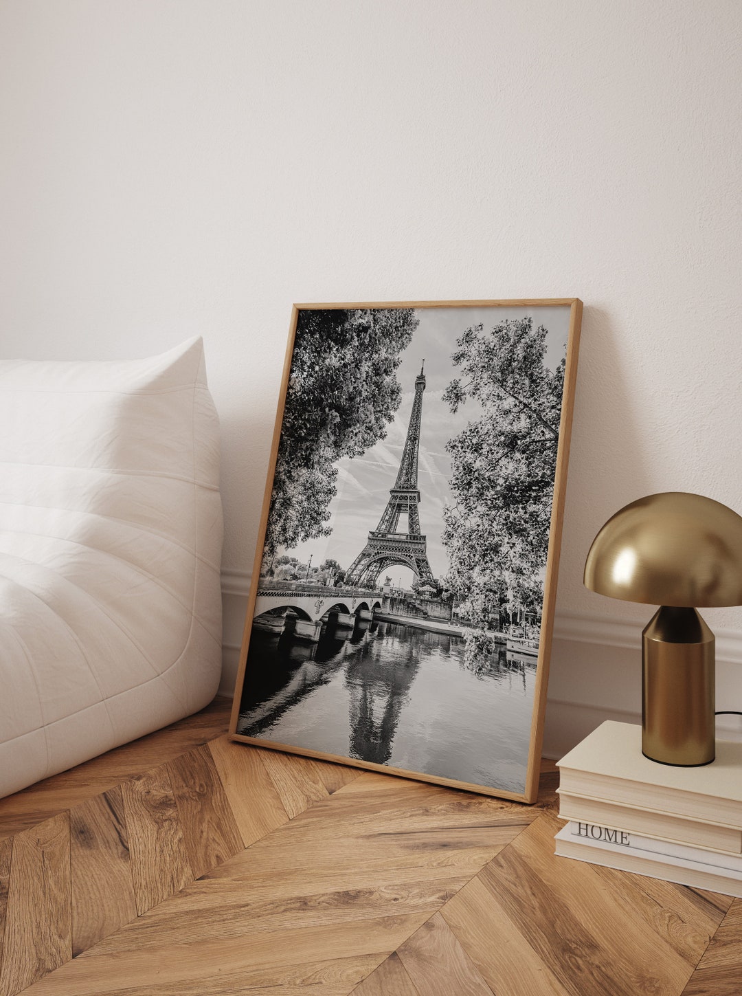 Paris Photo Print, Eiffel Tower Poster, Black and White Photo, Paris ...