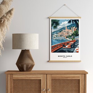 Monaco Grand Prix Poster: Formula 1 Travel Art (digital File) - Etsy