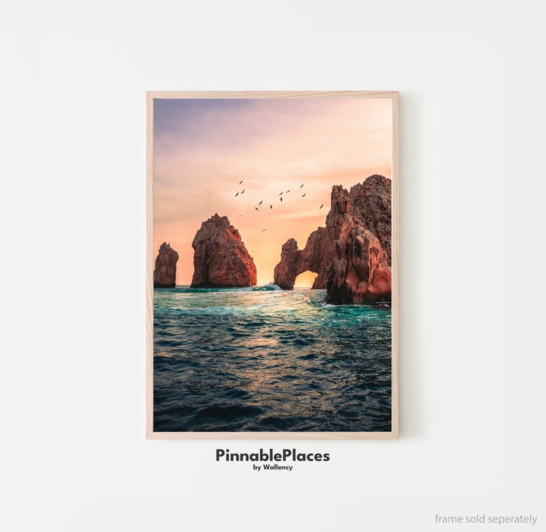 Cabo San Lucas Poster, Cabo San Lucas Photo, Ocean Rocks Poster, Baja ...