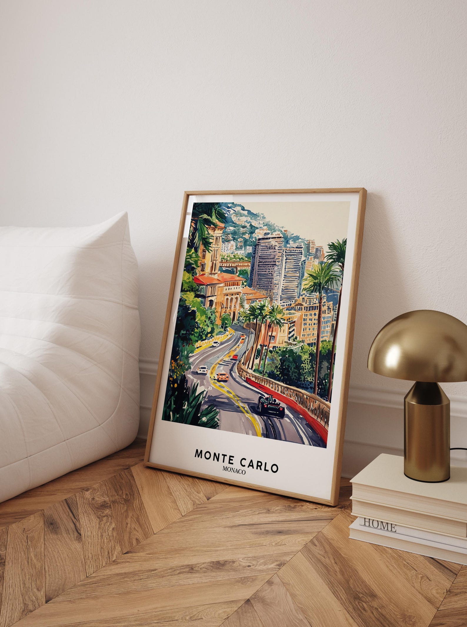 Monaco F1 Poster, Monaco Grand Prix Print, Formula 1 Wall Art, Monaco ...