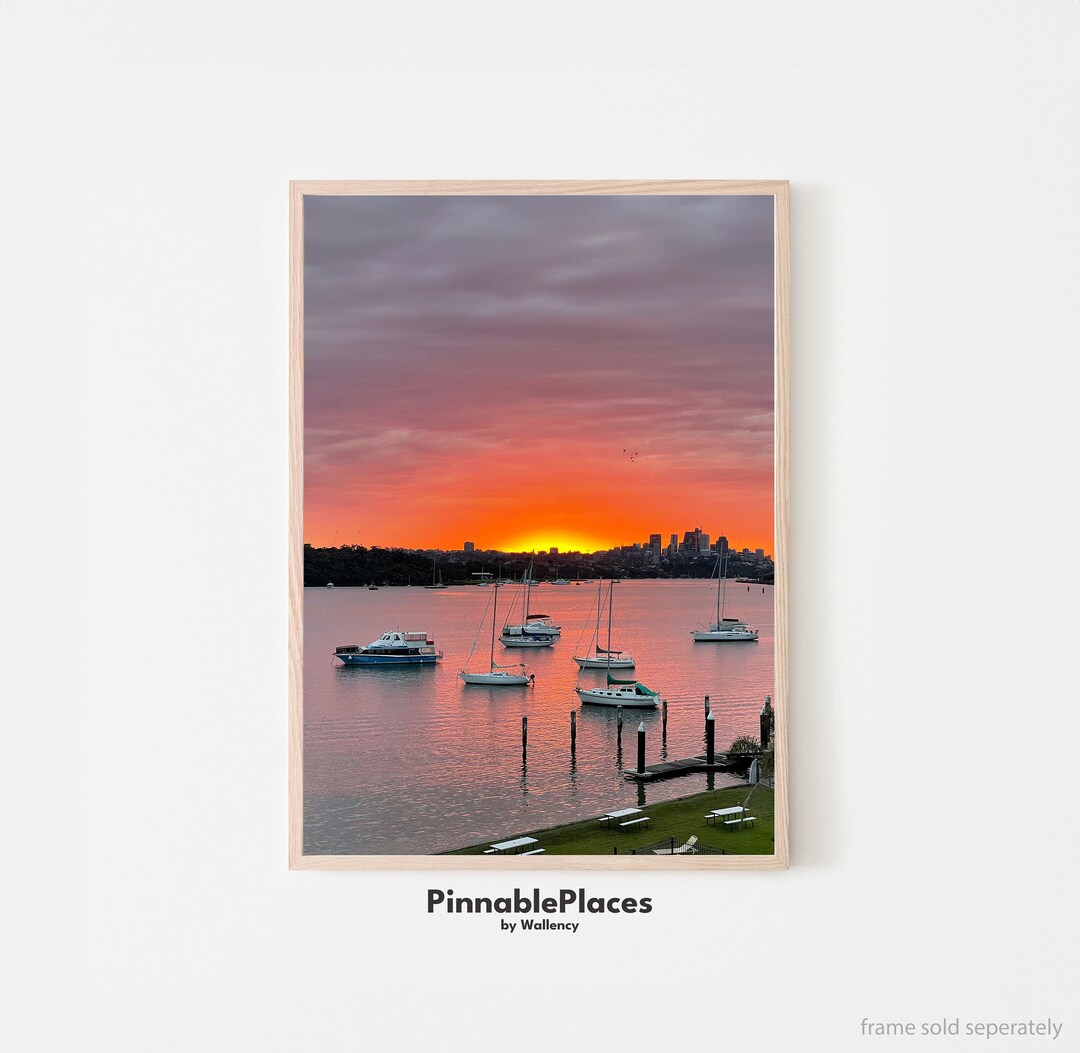 Positano Sunset Print: Amalfi Coast, Italy (digital File) - Etsy