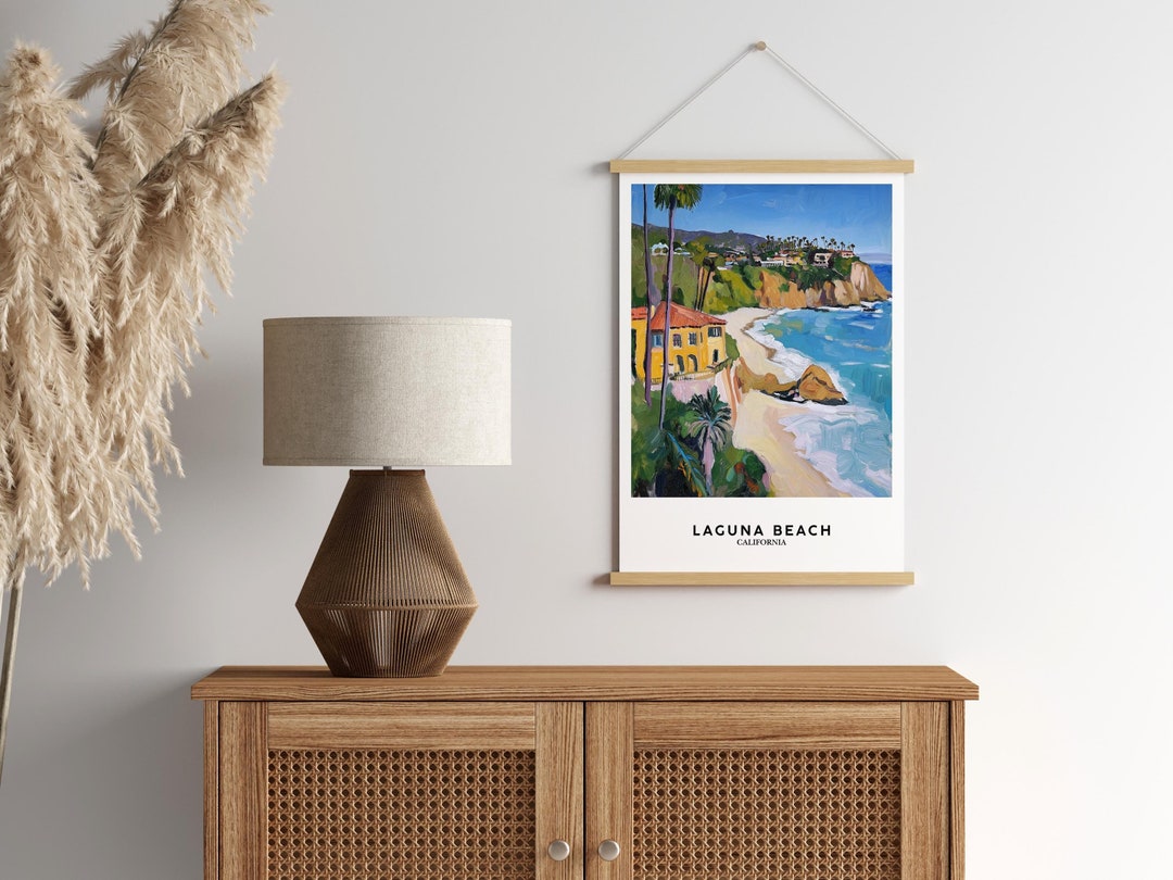 Laguna Beach Print, Laguna Beach Poster, Laguna Beach Wall Decor, Los ...