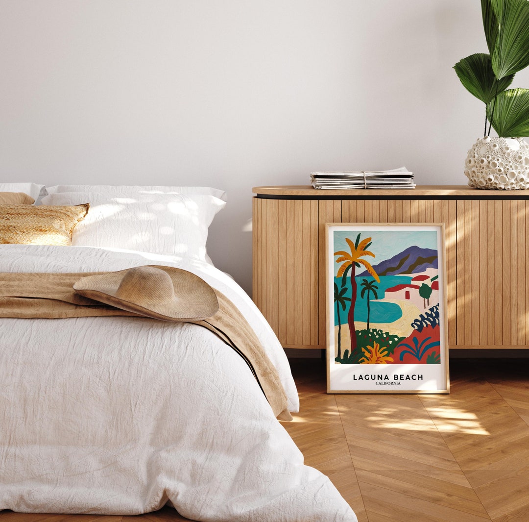 Laguna Beach Print, Laguna Beach Poster, Laguna Beach Wall Decor, Los ...
