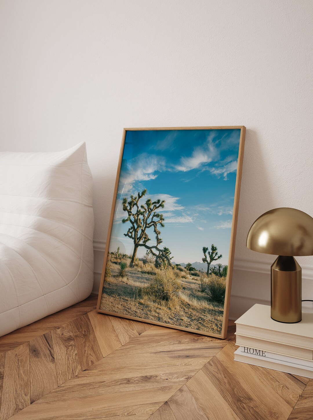 Joshua Tree National Park Print: Mojave Desert Sunset Photo - Optional ...