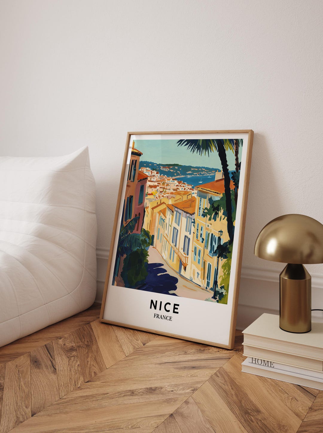 Nice Poster, Nice Print, Nice Wall Art, Nice Illustration, French ...