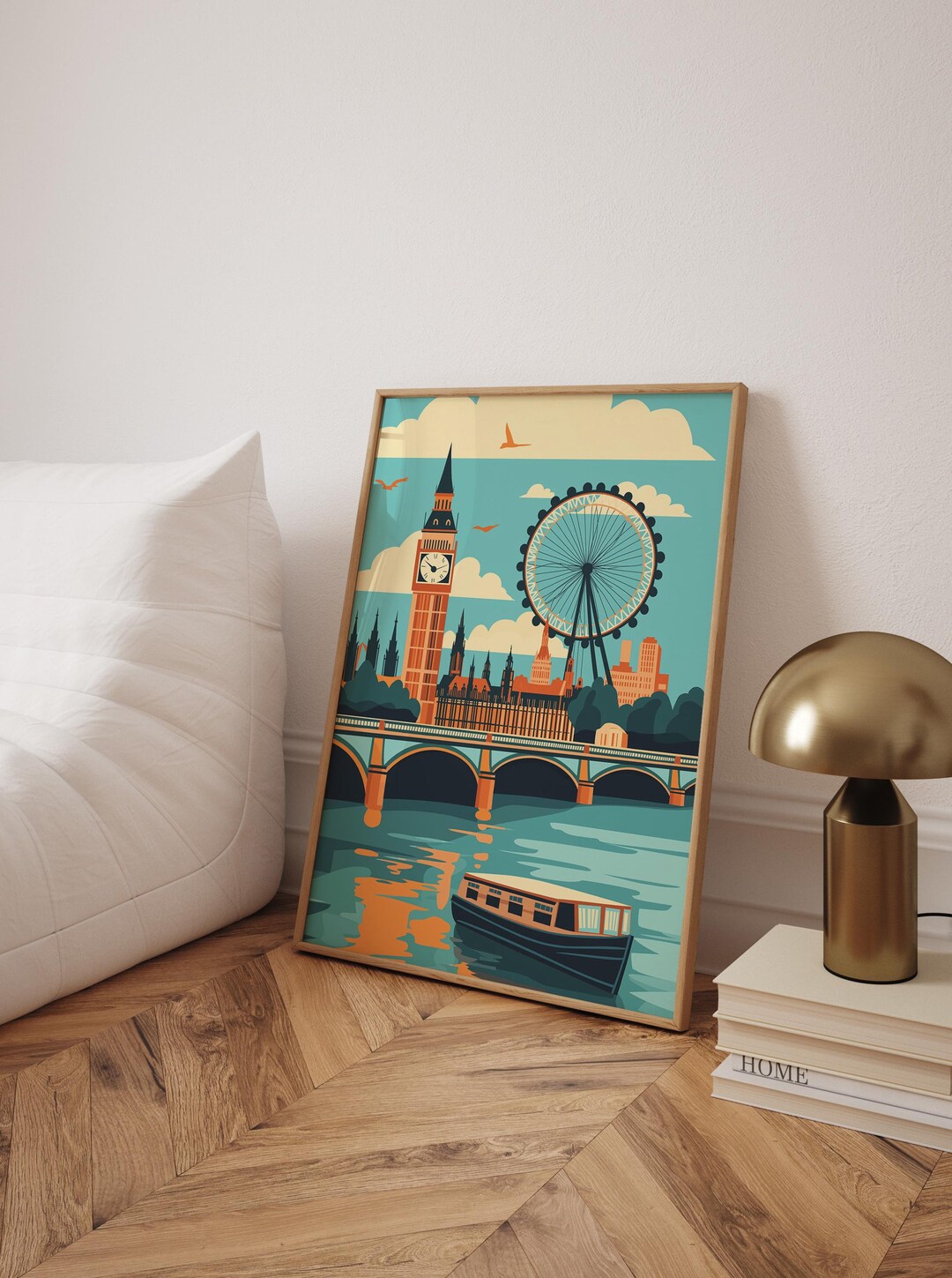 London Poster, London Wall Art, London Print, Westminster Bridge Art ...