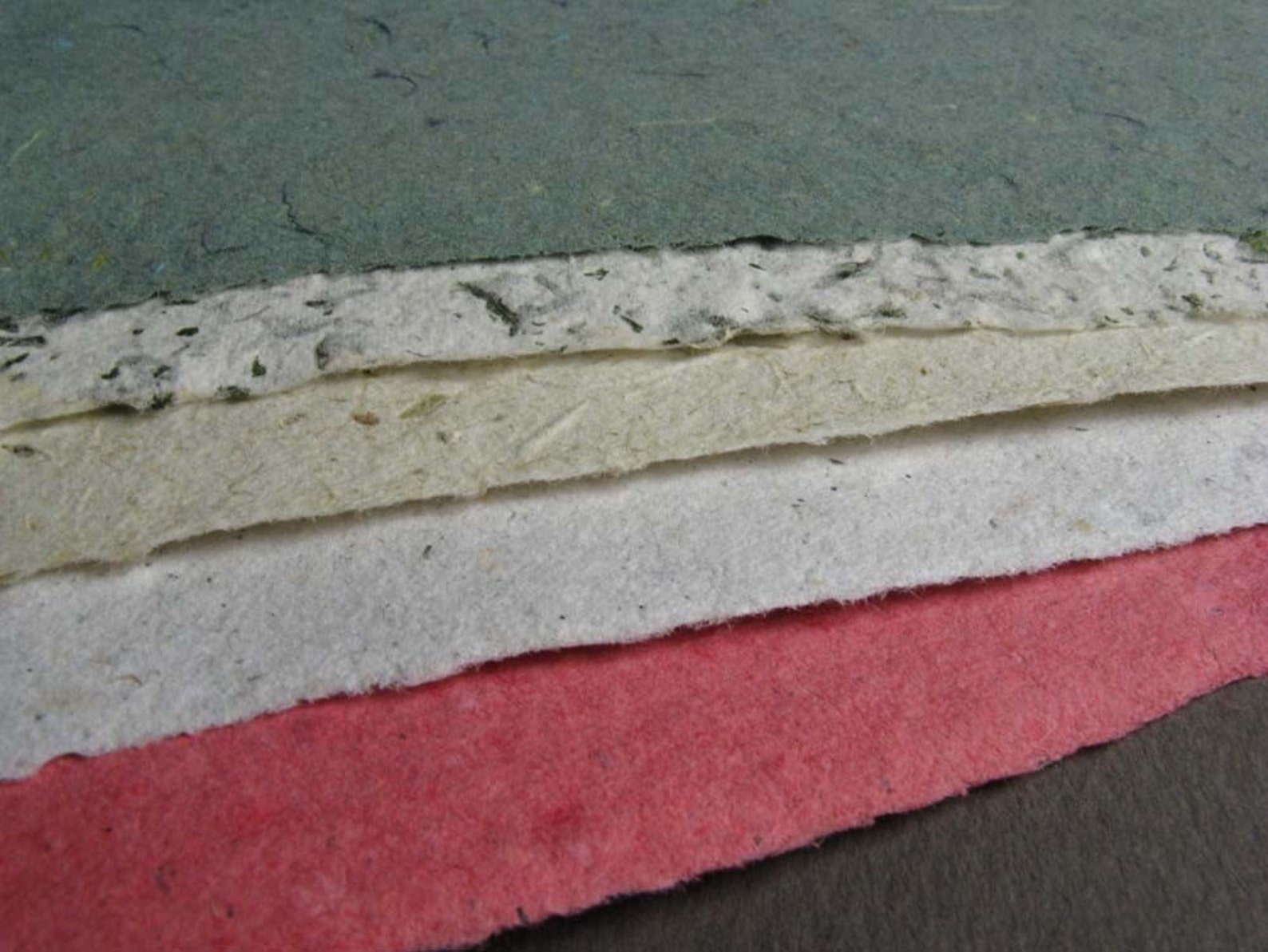 Handmade Paper, Recycled Fibers 8.5 X 11 Inches, Environmentally ...
