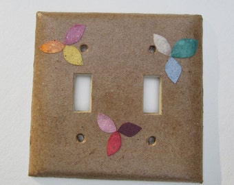 Decorative Cloud Light Switch Plates-recycled Handmade Paper | Etsy