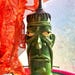 Frankenstein Bottle Art Sculpture: Recycled Tequila Bottle Halloween ...