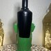 Frankenstein Bottle Art Sculpture: Recycled Tequila Bottle Halloween ...
