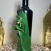 Frankenstein Bottle Art Sculpture: Recycled Tequila Bottle Halloween ...