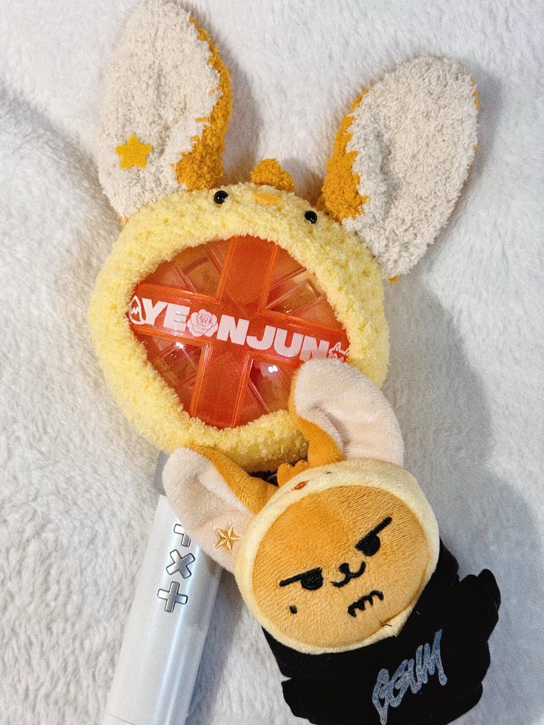 TXT Yeonjun Moabong Lightstick Crochet Hat Cover Hwangchun Kpop ...