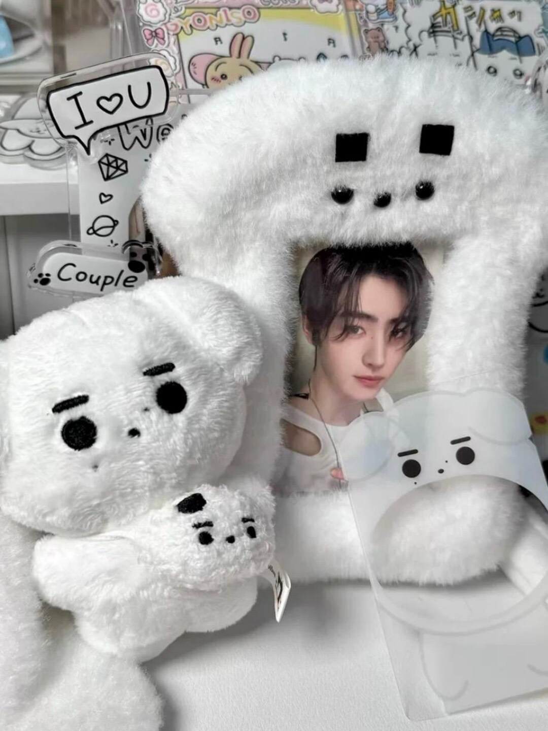 Handmade Enhypen Sunghoon Plush Card Holder | Toy Key Chain Animal ...