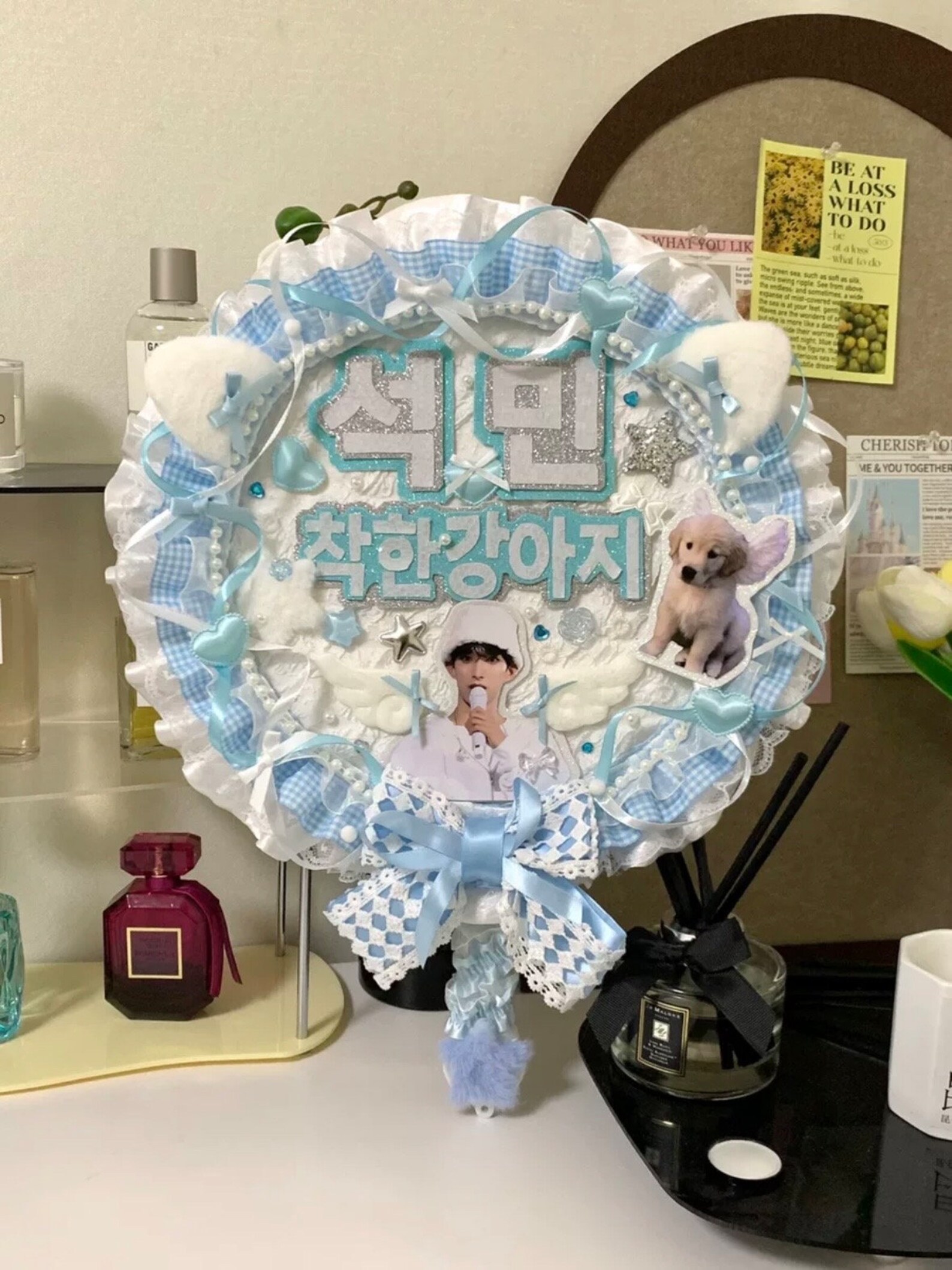 Kpop Custom Wonyoung Concert Fan Art Slogan Sign Handmade Deco K-pop ...