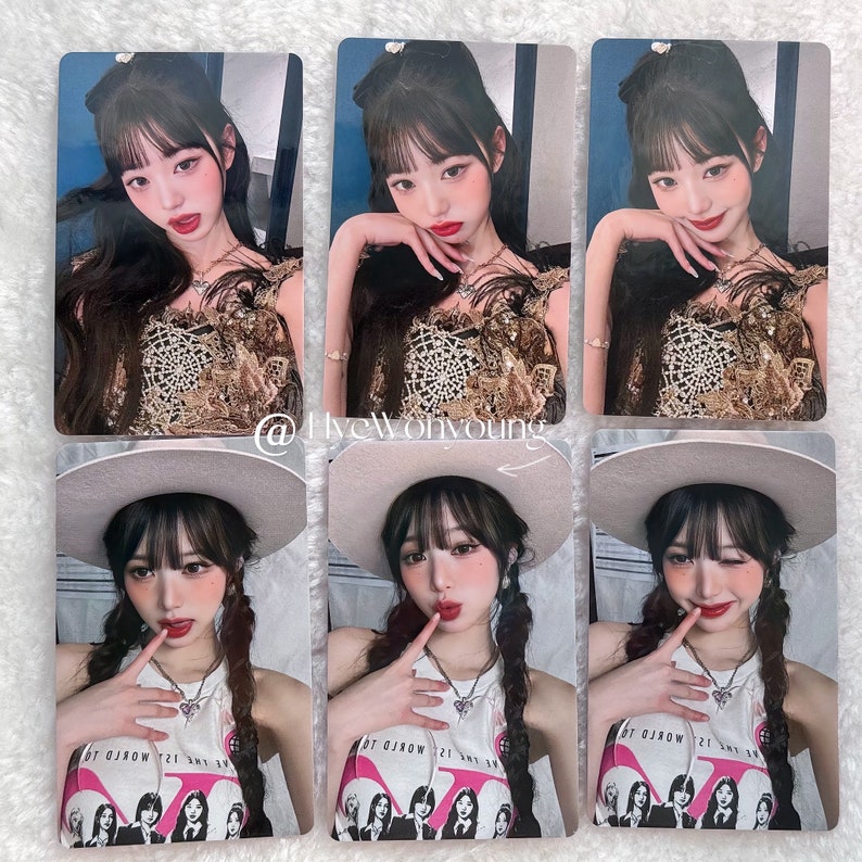 IVE Wonyoung Photocard Set 2024 Ver. Lomos Fanmade Cards Kpop Merch Photocards Collection - Etsy ...