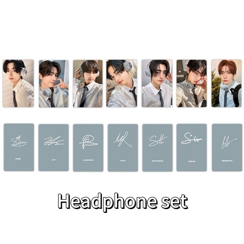 Enhypen Photocards Heeseung Sunghoon Ni-ki Jay Jake Jungwon Sunoo K-pop ...