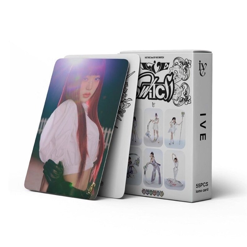 IVE SWITCH Wonyoung Unofficial Photocards Set Fanmade Lomo Card Yujin ...