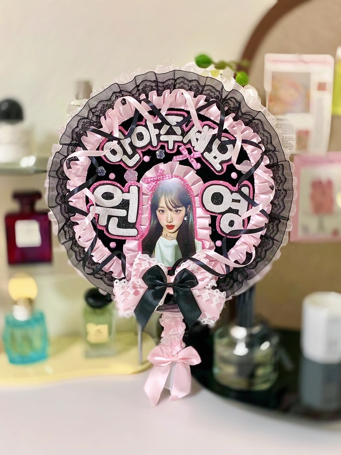 Kpop Custom Wonyoung Concert Fan Art Slogan Sign Handmade Deco K-pop ...