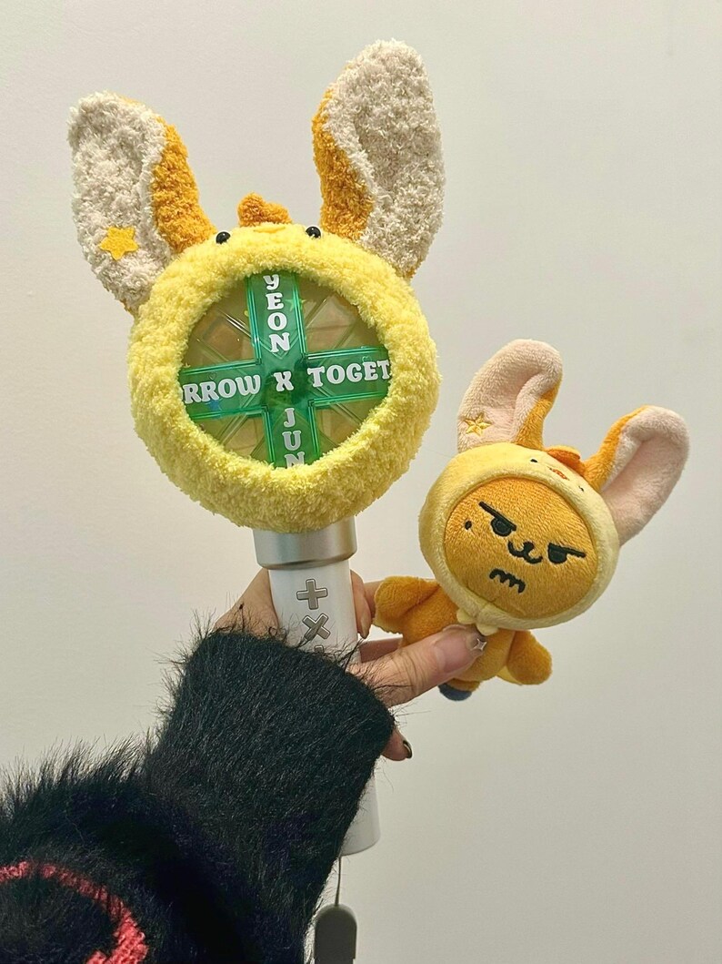 TXT Yeonjun Moabong Lightstick Crochet Hat Cover Hwangchun Kpop ...