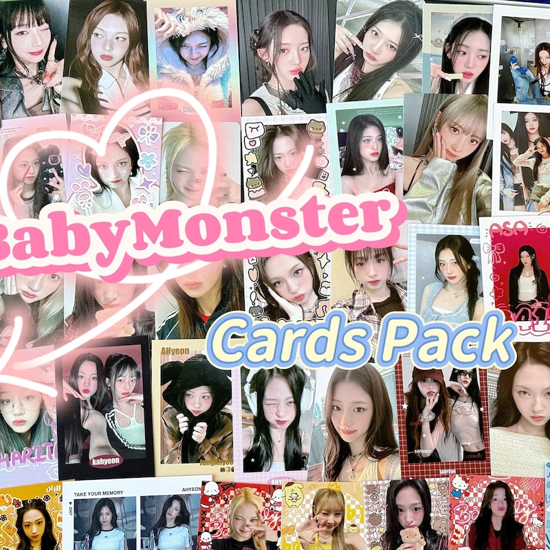 Babymonster Photocard - Etsy