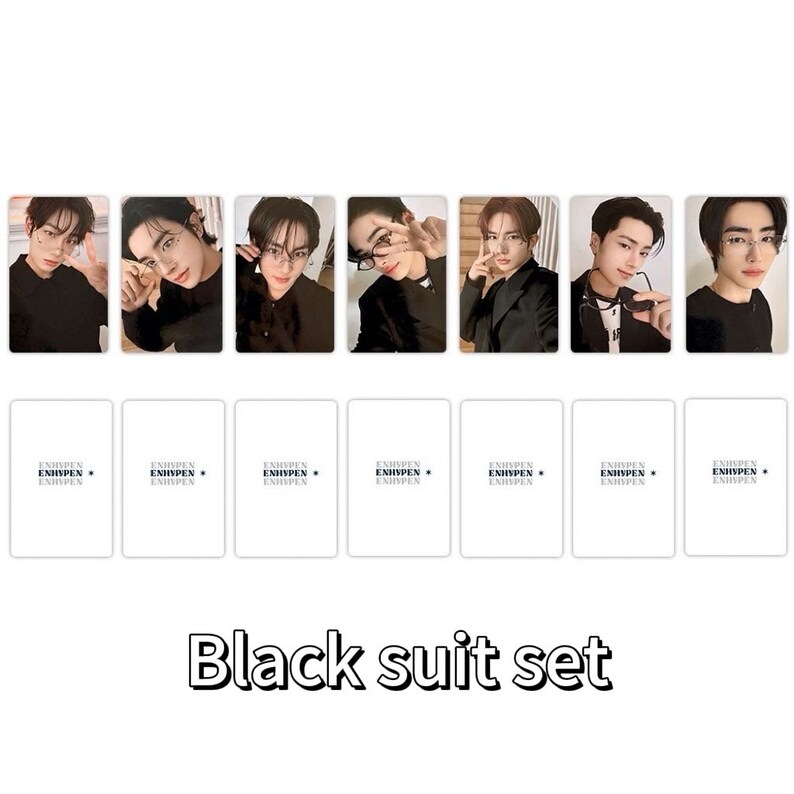 Enhypen Photocards Heeseung Sunghoon Ni-ki Jay Jake Jungwon Sunoo K-pop ...