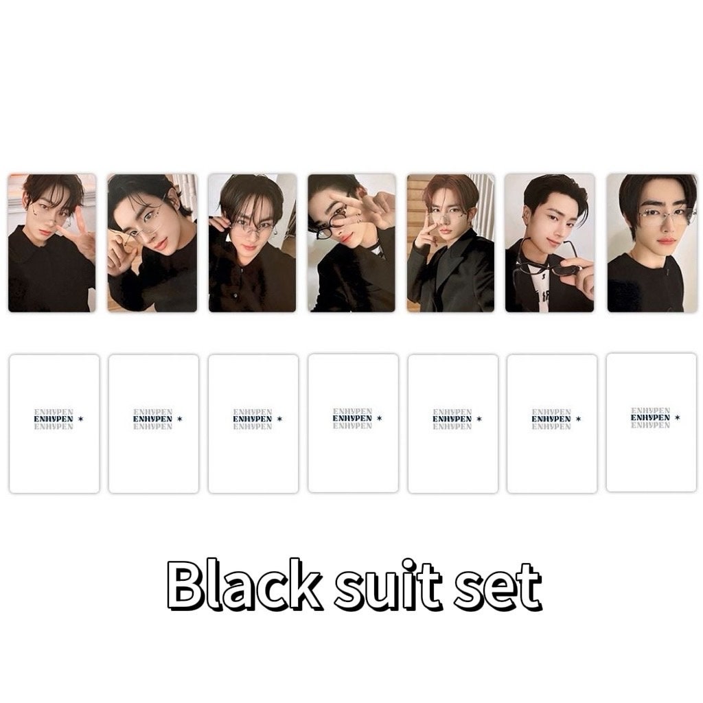 Enhypen Photocards Heeseung Sunghoon Ni-ki Jay Jake Jungwon Sunoo K-pop ...