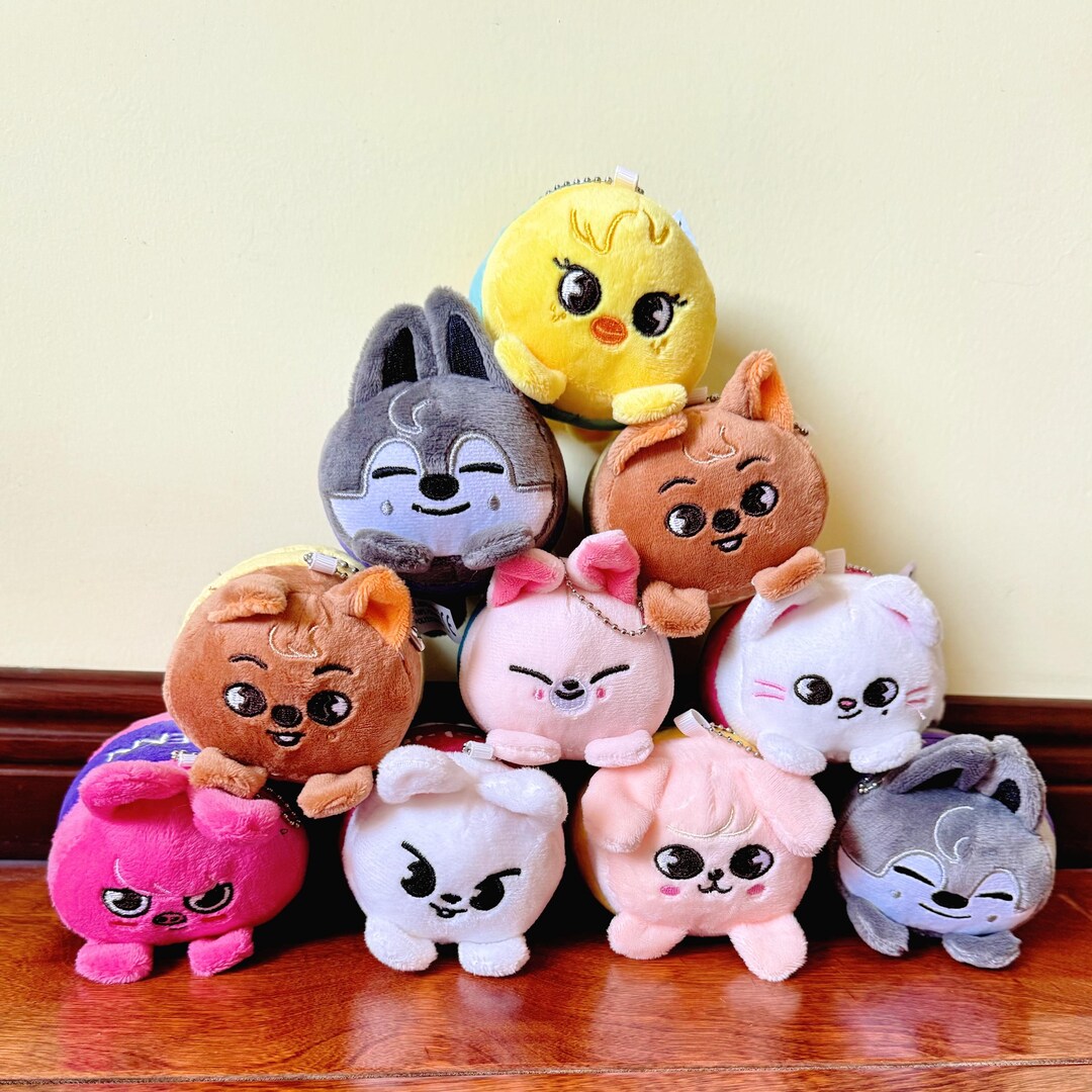 Stray Kids Skzoo Plushie Toy With a Key Chain Stuffed Animal | Kpop ...