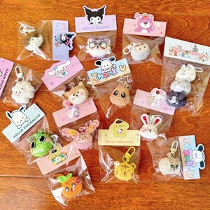 Seventeen Miniteen Crochet Keychains Charms Handmade | Carat Merch Gift ...
