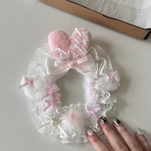 Decorated Lace Top Loader Photocards Holder K-pop Anime Card Collection ...