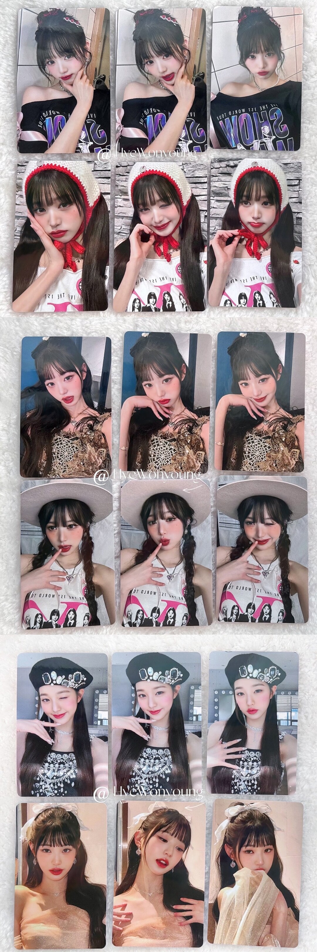 IVE Wonyoung Photocard Set 2024 Ver. Lomos Fanmade Cards Kpop Merch Photocards Collection - Etsy ...