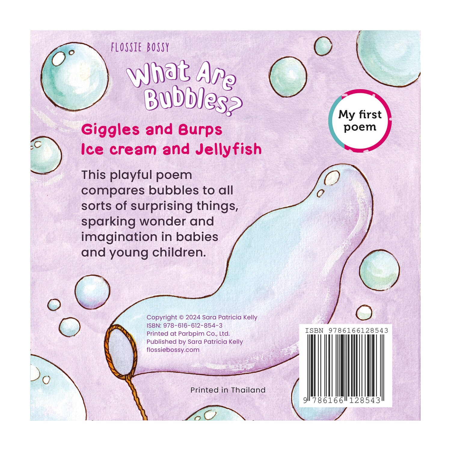 What Are Bubbles Poem Board Book for Babies and Toddlers - Etsy