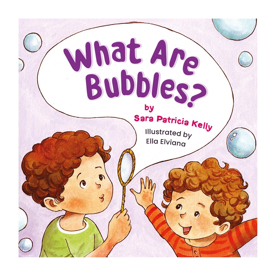 What Are Bubbles Poem Board Book for Babies and Toddlers - Etsy